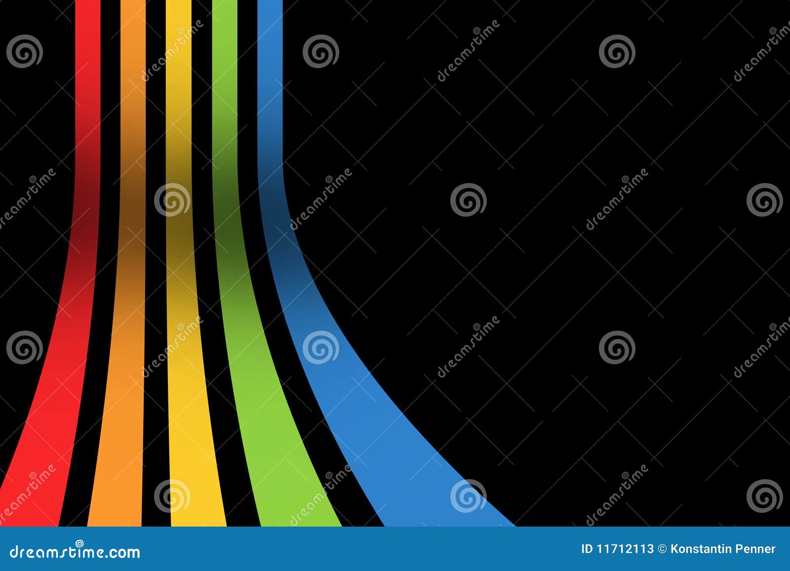 Some colorful strips stock illustration. Illustration of color - 11712113