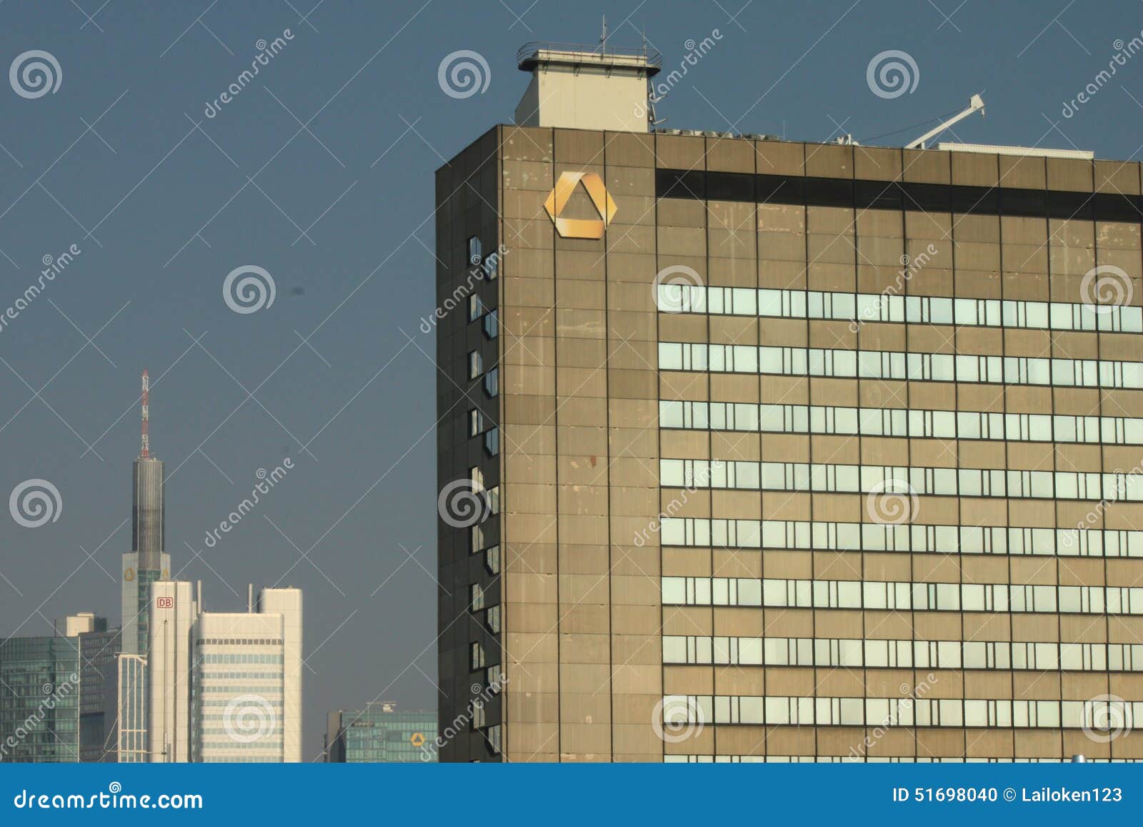 Some Commerzbank Buildings editorial image. Image of facade - 51698040
