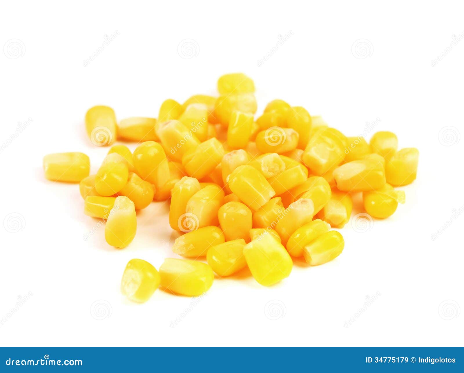 Corn On The Cob Kernels Stock Photo | CartoonDealer.com #117846006