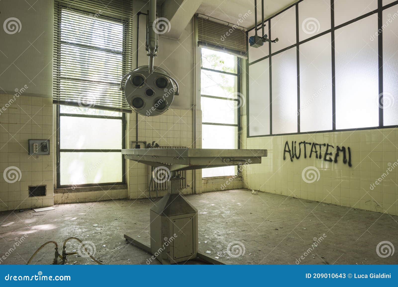 Details of an Abandoned Laboratory Stock Image - Image of abandoned ...