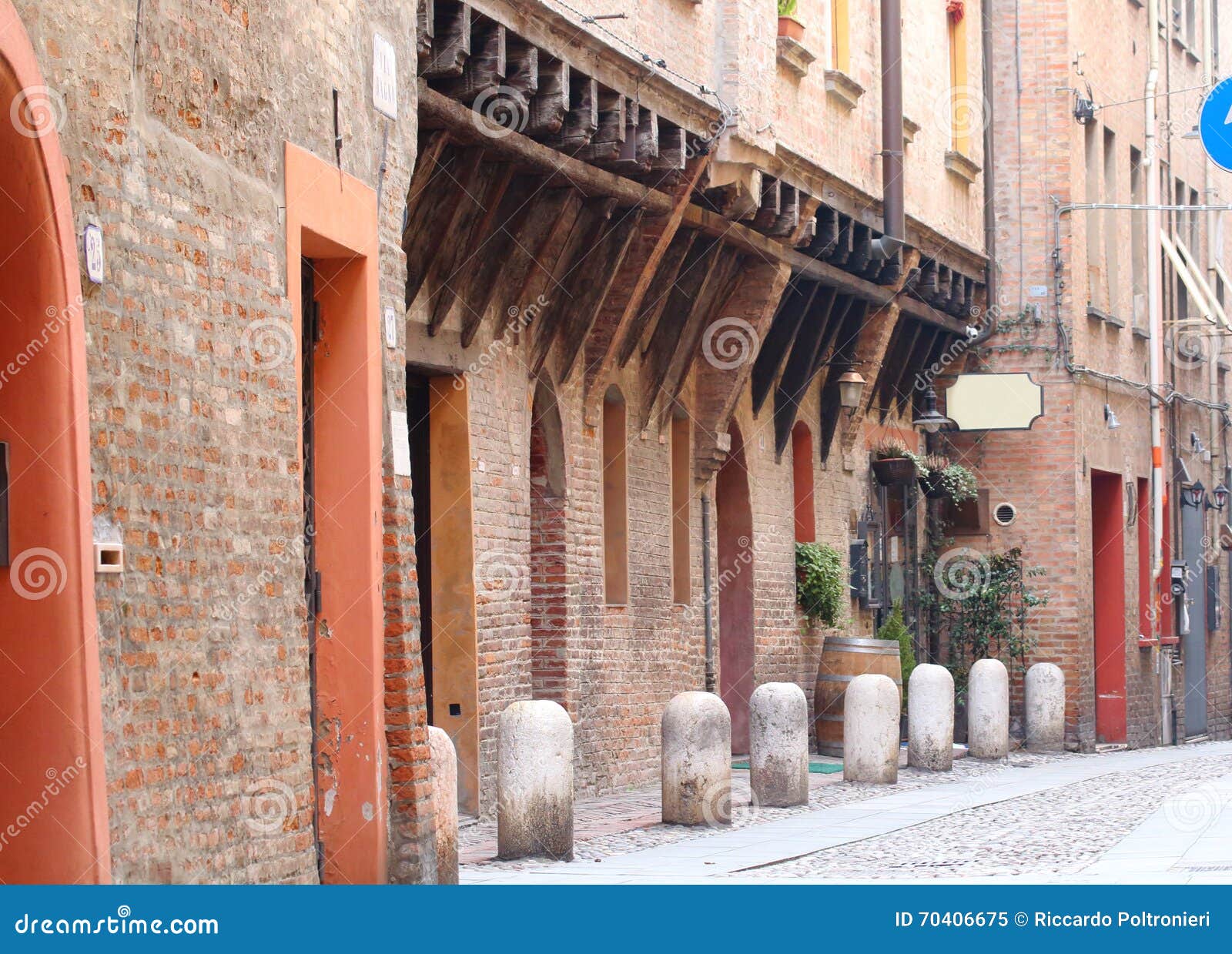 Some Details of Medieval Italian Cities Stock Image - Image of medieval ...
