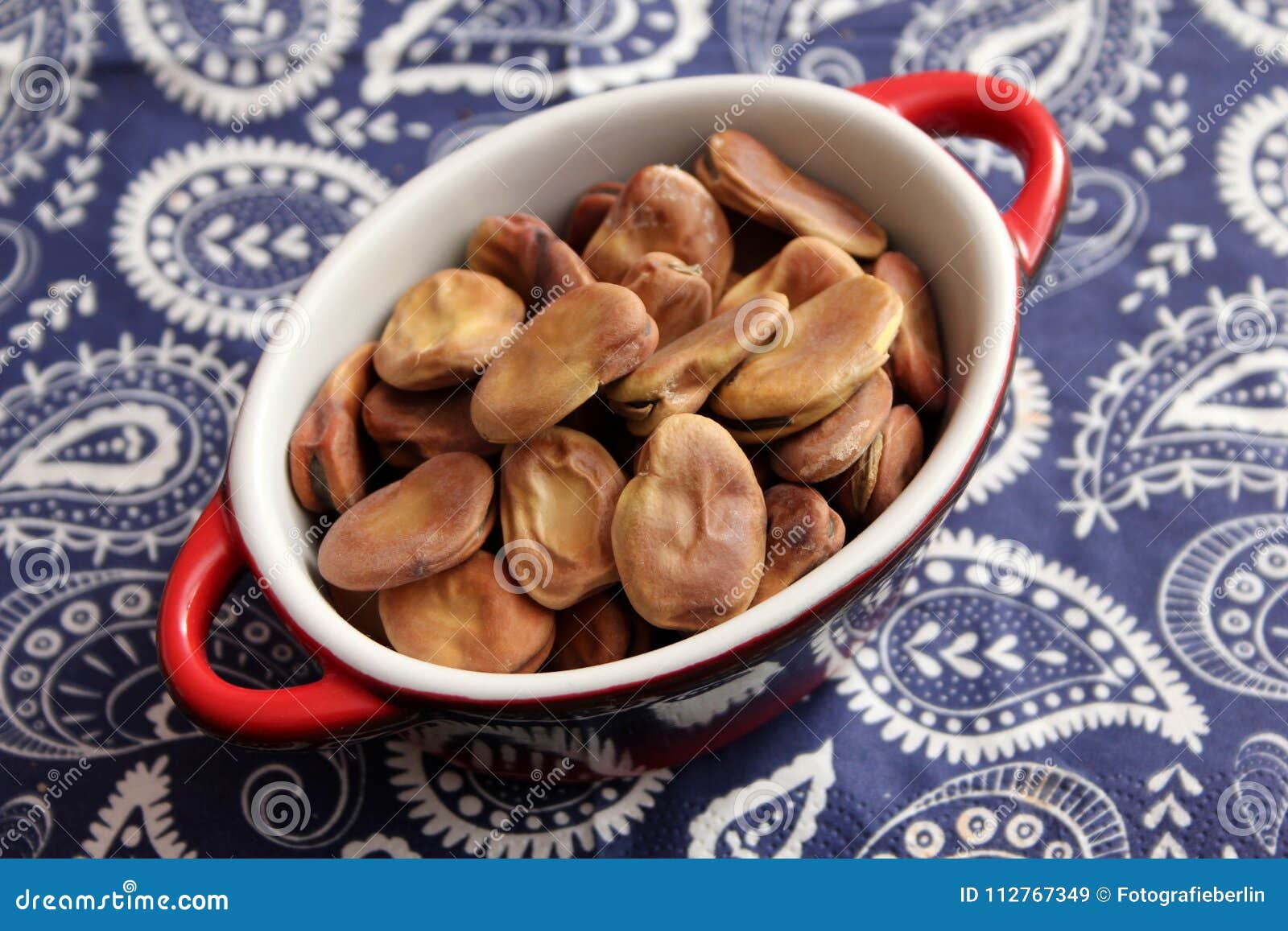 Dried big beans stock image. Image of snack, legumes - 112767349