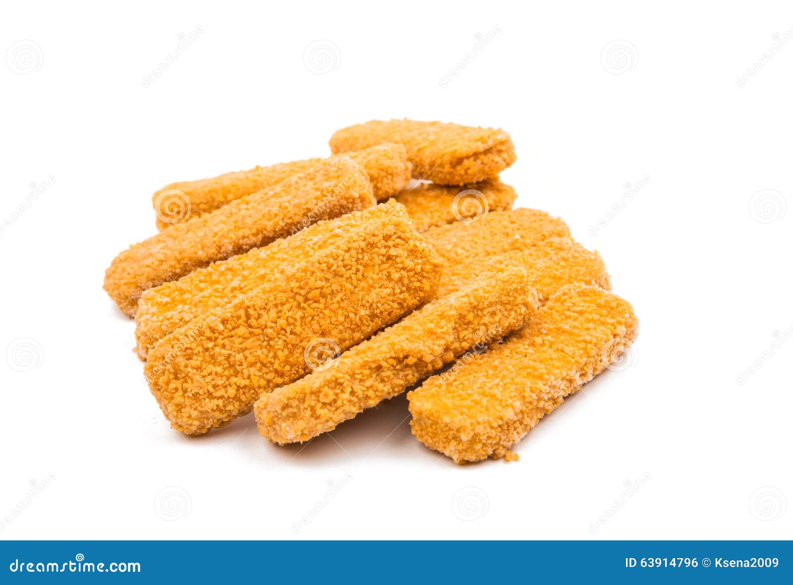 Some fish sticks stock photo. Image of lunch, appetizer - 63914796