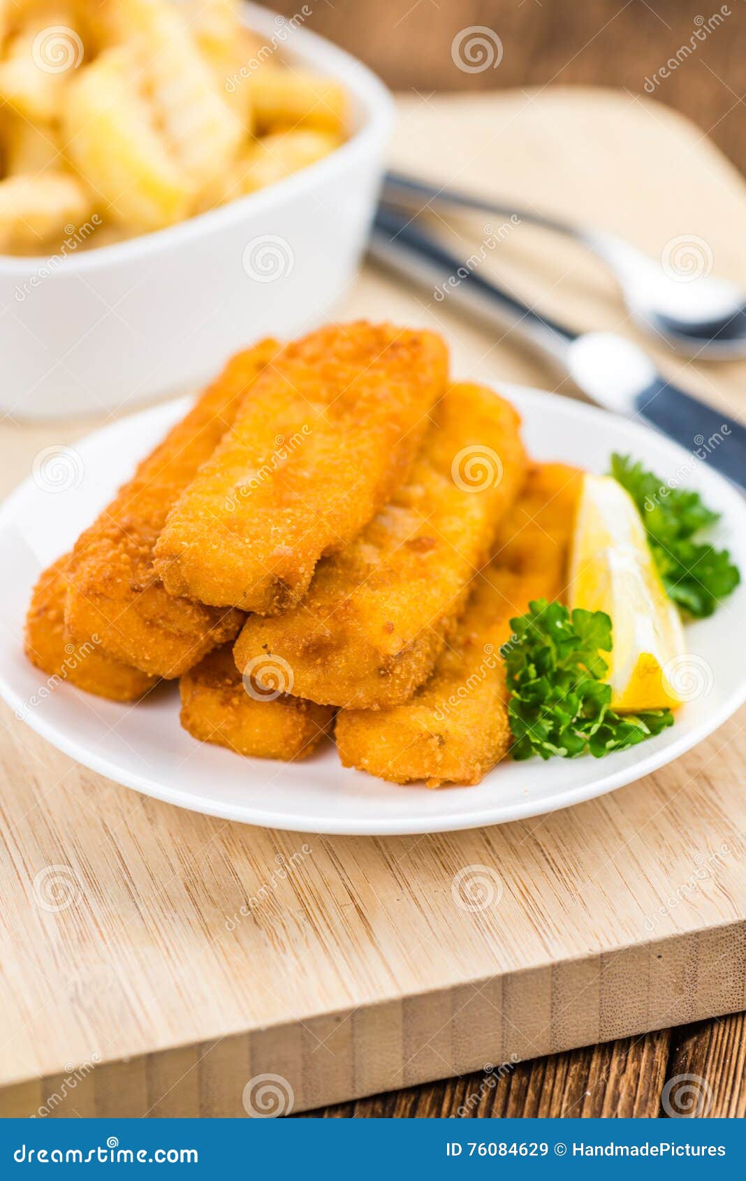 Some Fried Fish Sticks (selective Focus) Stock Image - Image of fries ...