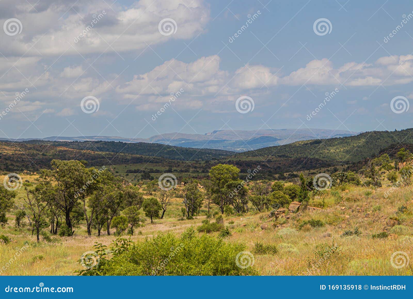 Some of the Hills of the Magaliesberg Range Stock Photo - Image of ...