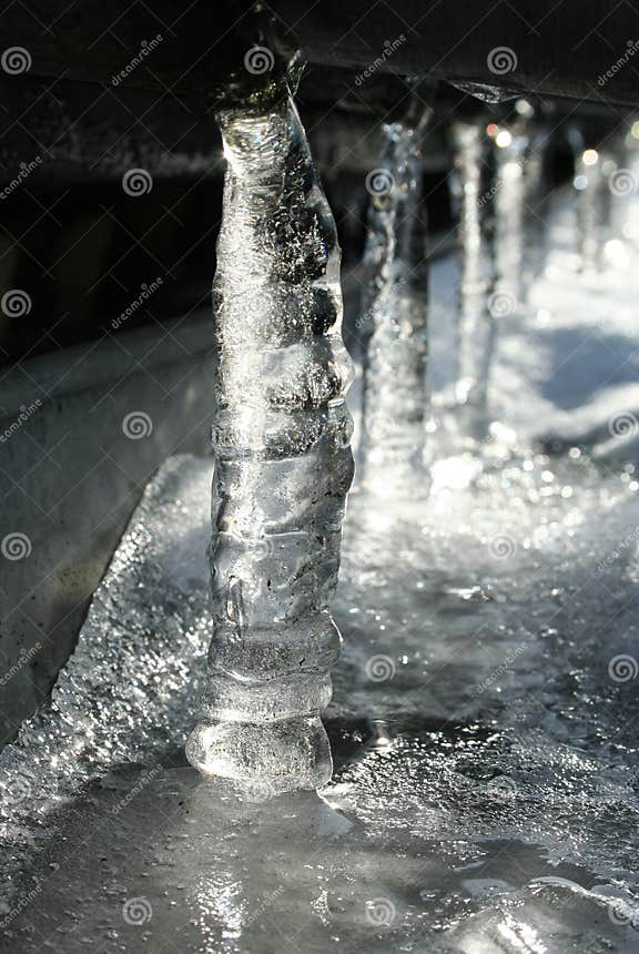 Icicles stock image. Image of point, cold, frost, icing - 29939963