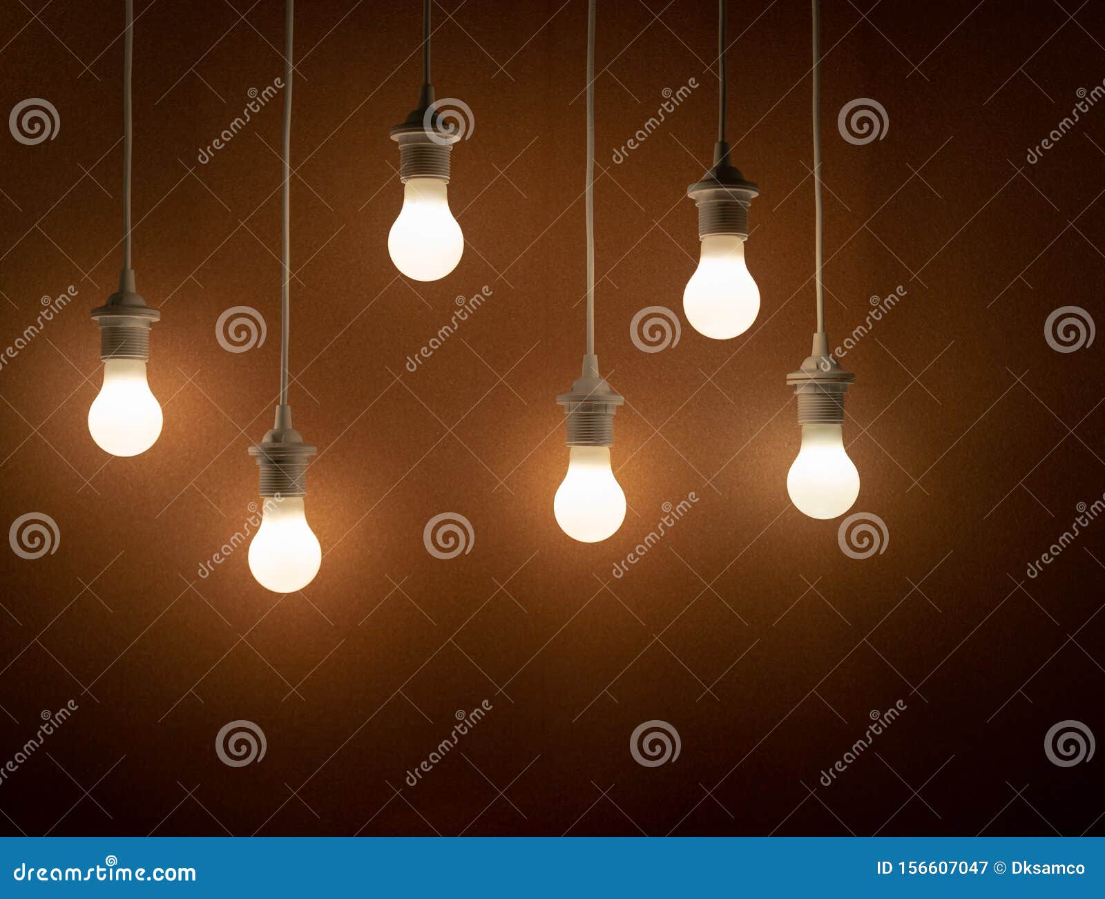 Some Led Lamps Science and Technology Background Stock Image - Image of ...