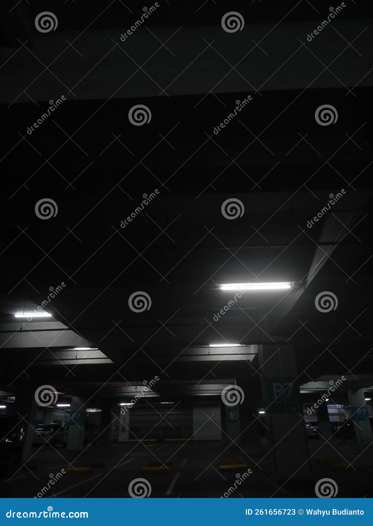 Some Lights that always Illuminate this Dark Place Stock Image - Image ...