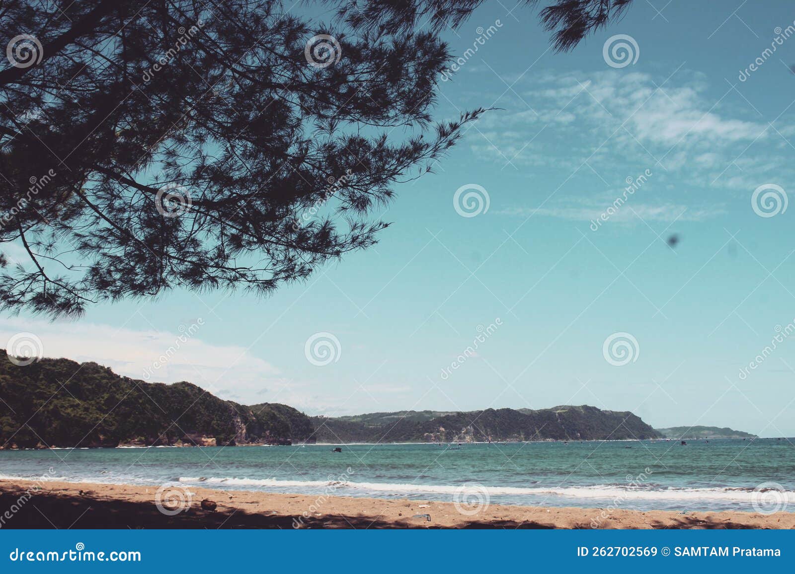 Some memories in beach stock image. Image of beach, mountain - 262702569