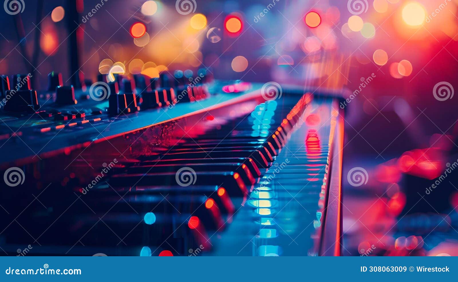 Some Musical Instruments on Display in Front of the Camera, Stock ...