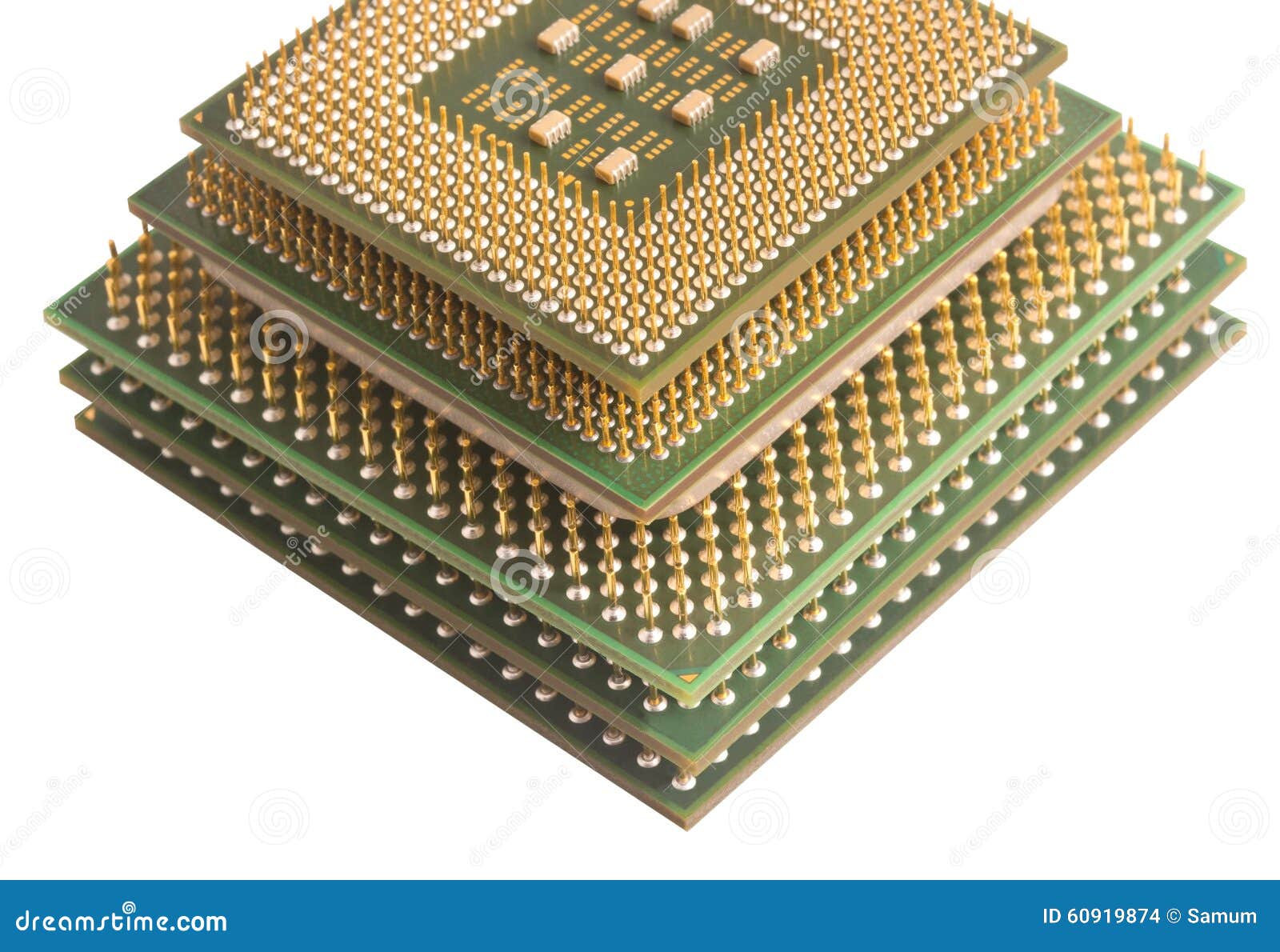 Some Old CPU Stock Photo - Image: 60919874