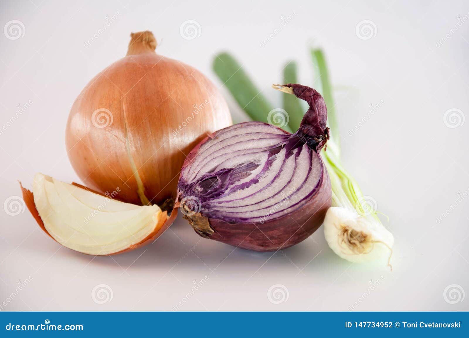 Some onions assorted stock photo. Image of assorted - 147734952