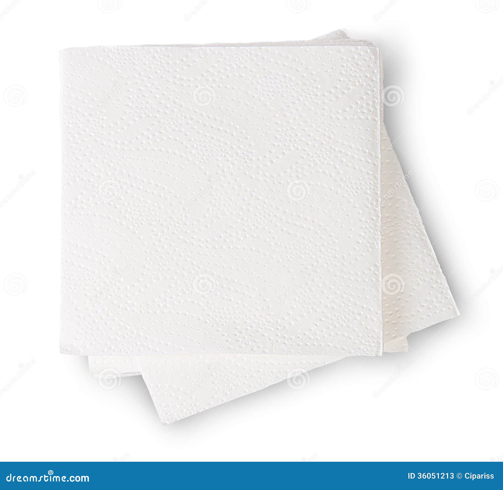 Some Paper Napkins stock image. Image of food, isolated - 36051213