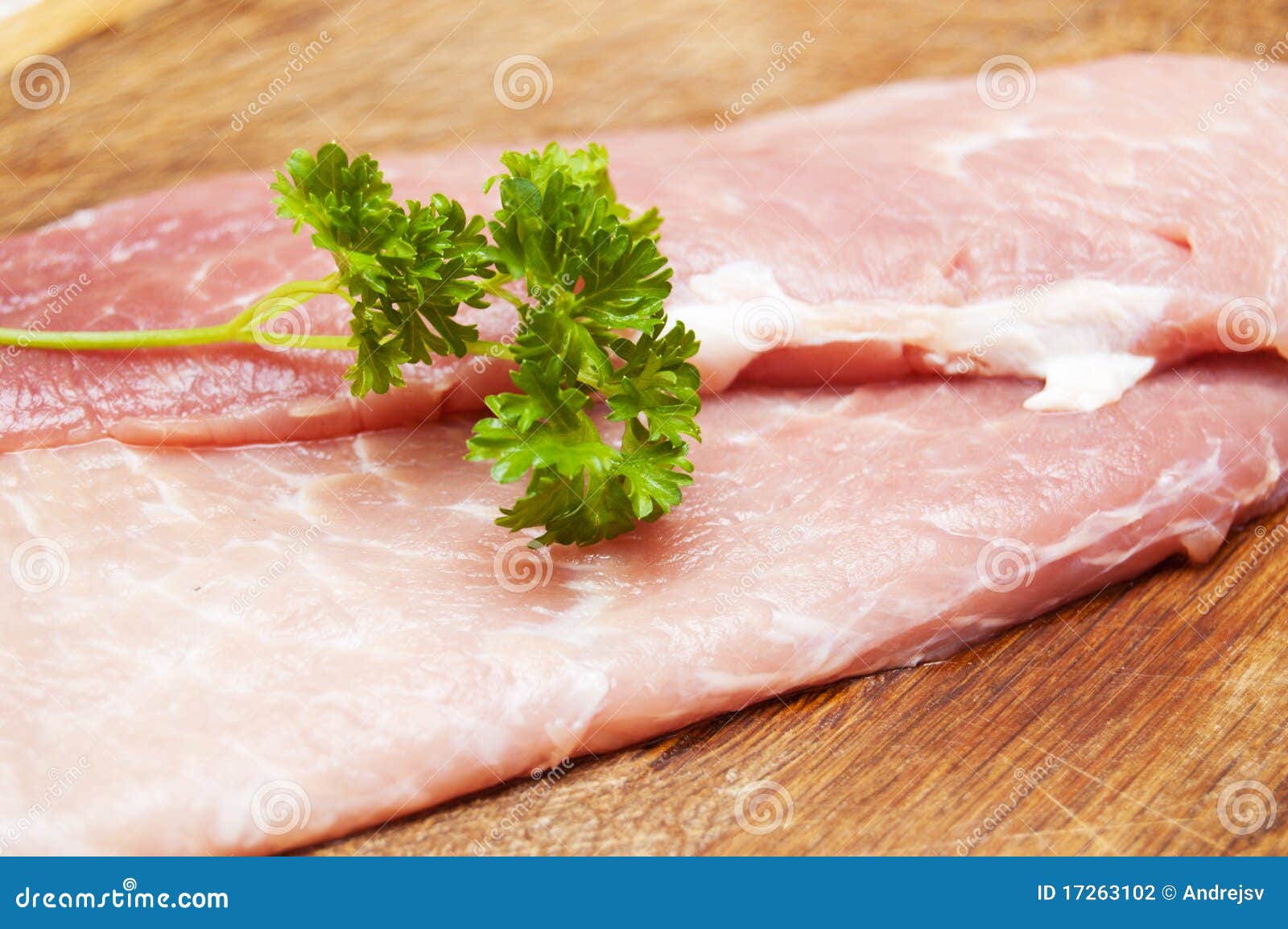 Some pieces of meat stock photo. Image of chunk, diner - 17263102