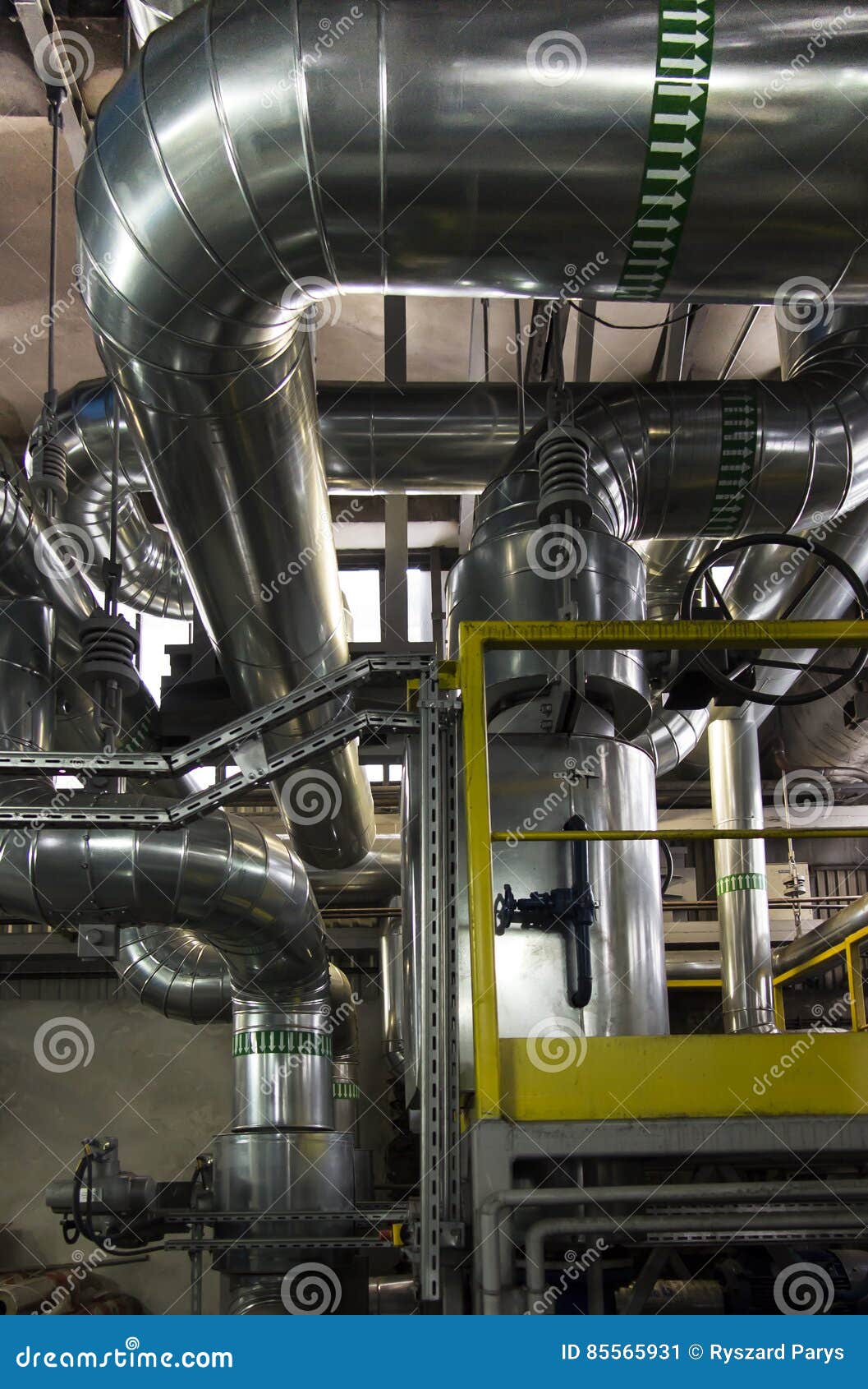 Pipe Insulation With Expanded Perlite In Domestic Ventilation With ...