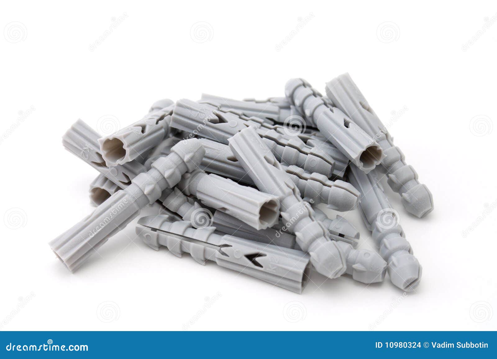 Plastic Dowels With Screws Stock Image | CartoonDealer.com #37928179