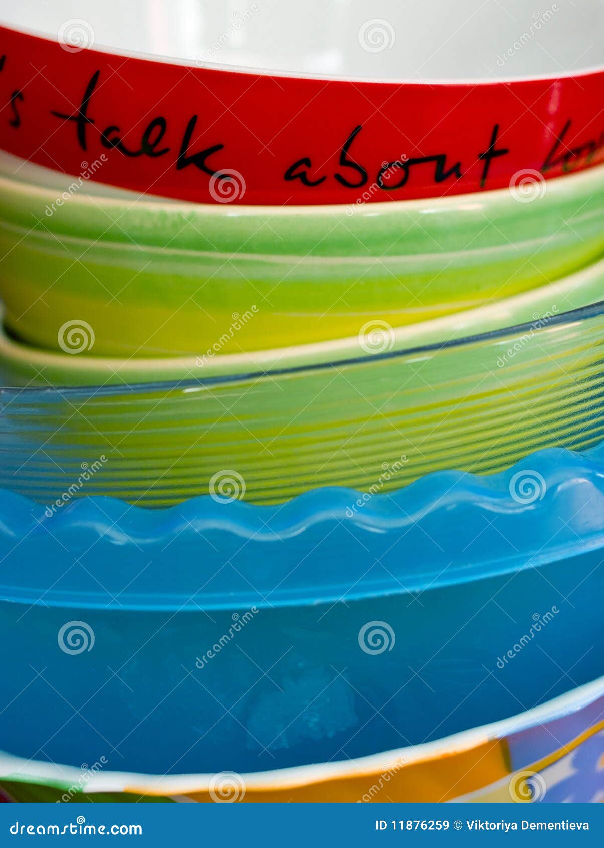 Some plates stock image. Image of event, dishware, salad - 11876259