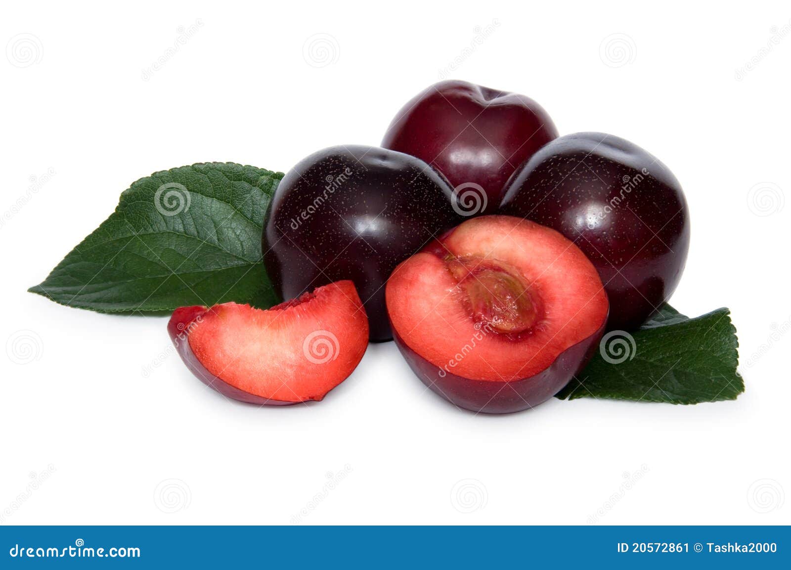 Some plums stock image. Image of gourmet, group, ingredient - 20572861