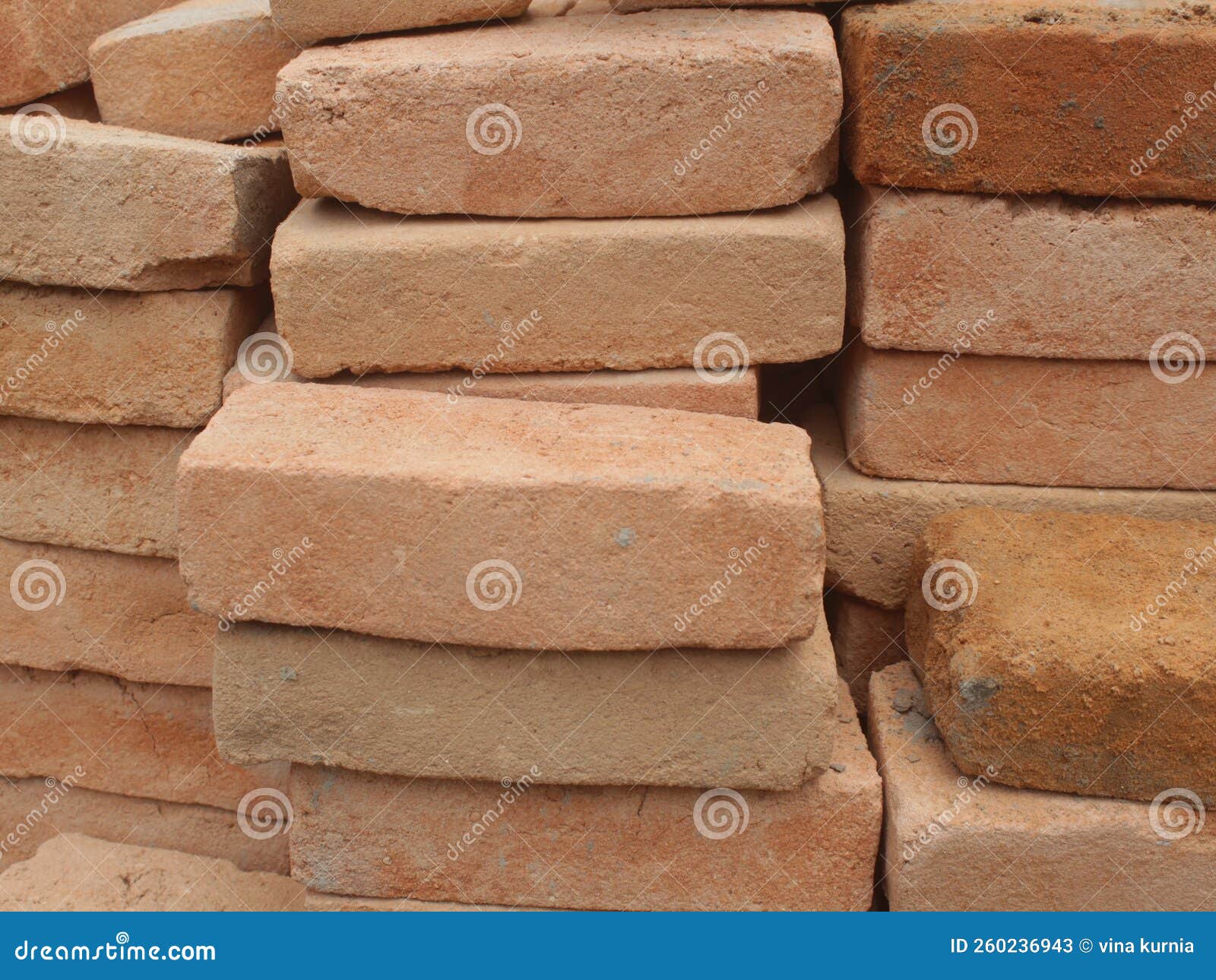 Some Red Bricks, Red Bricks are One of the Basic Building Materials ...