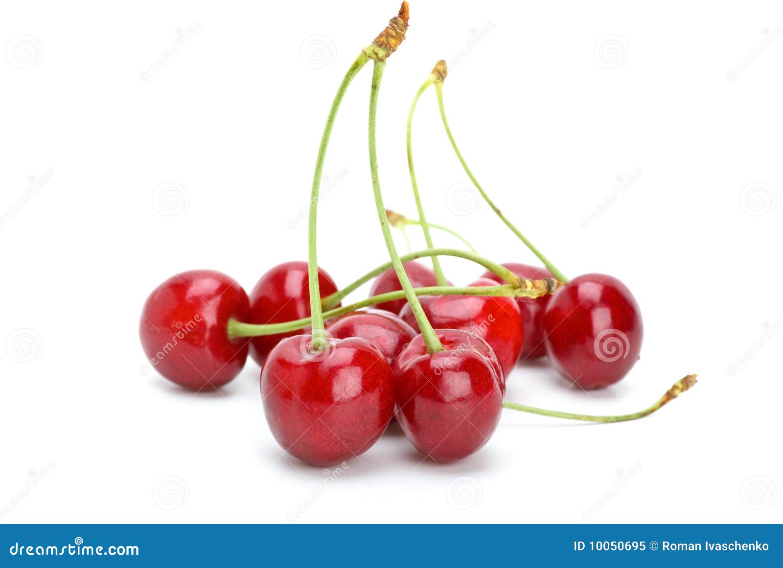 Some red cherries stock image. Image of vegetarian, healthy - 10050695