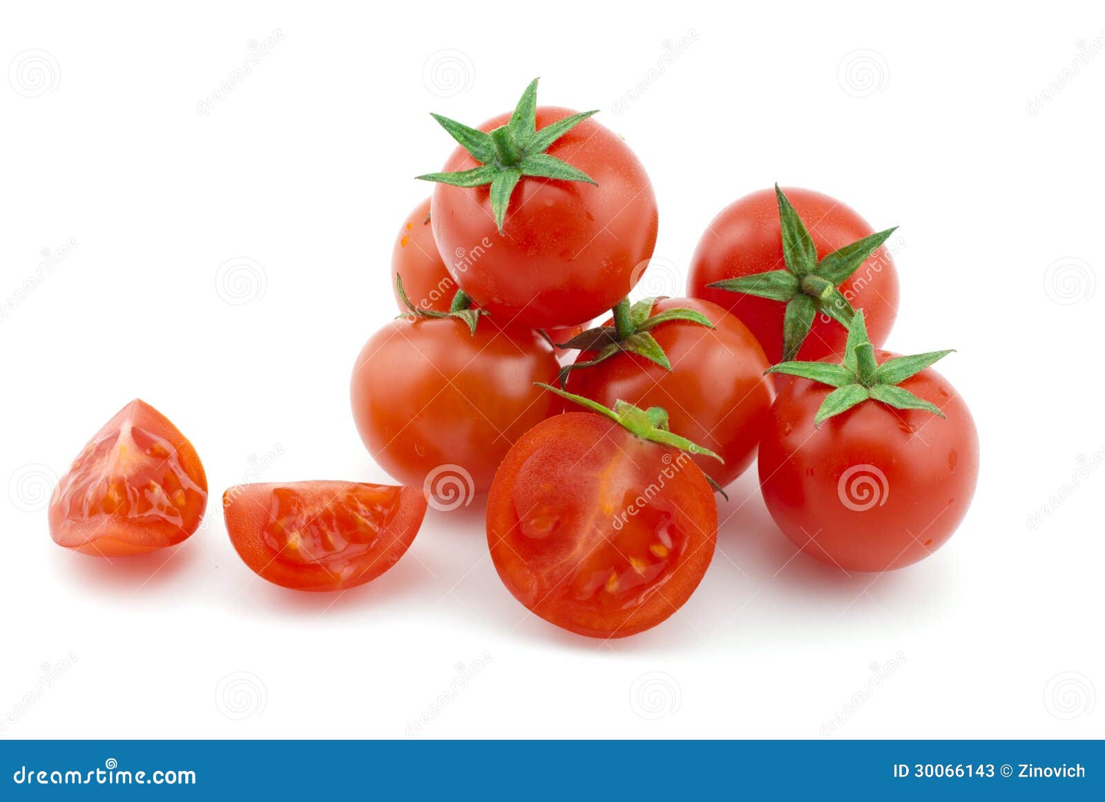 Some Ripe Cherry of Tomatoes Stock Image - Image of vegetable, group ...