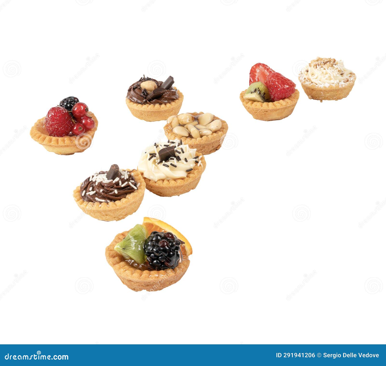 Some round pastries stock photo. Image of isolated, fresh - 291941206