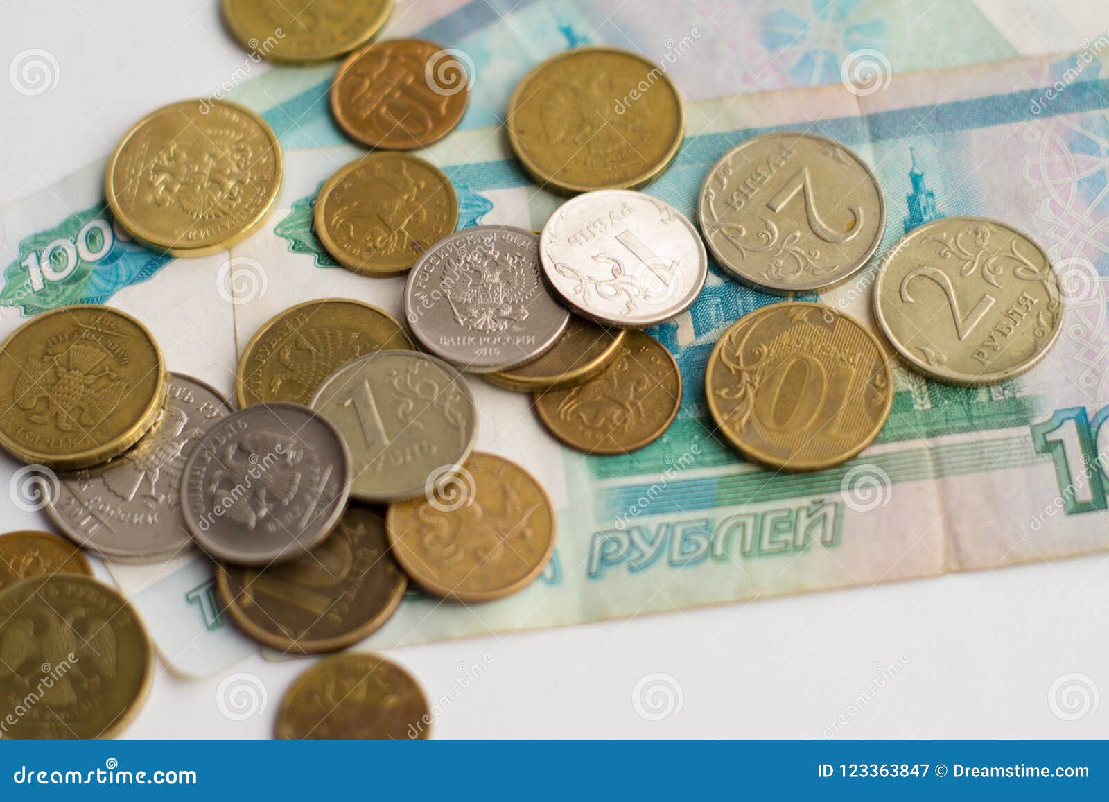 Some russian money stock image. Image of bright, bush - 123363847
