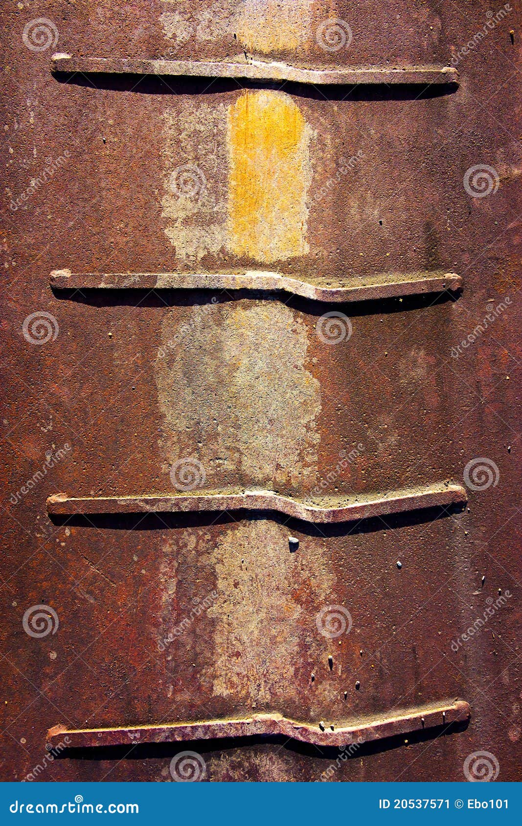 Some rusty piece of metal stock image. Image of bolts - 20537571