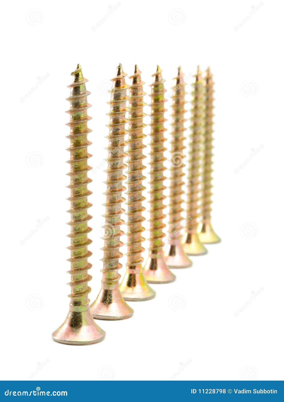 Some screws stock photo. Image of shot, iron, fixings - 11228798