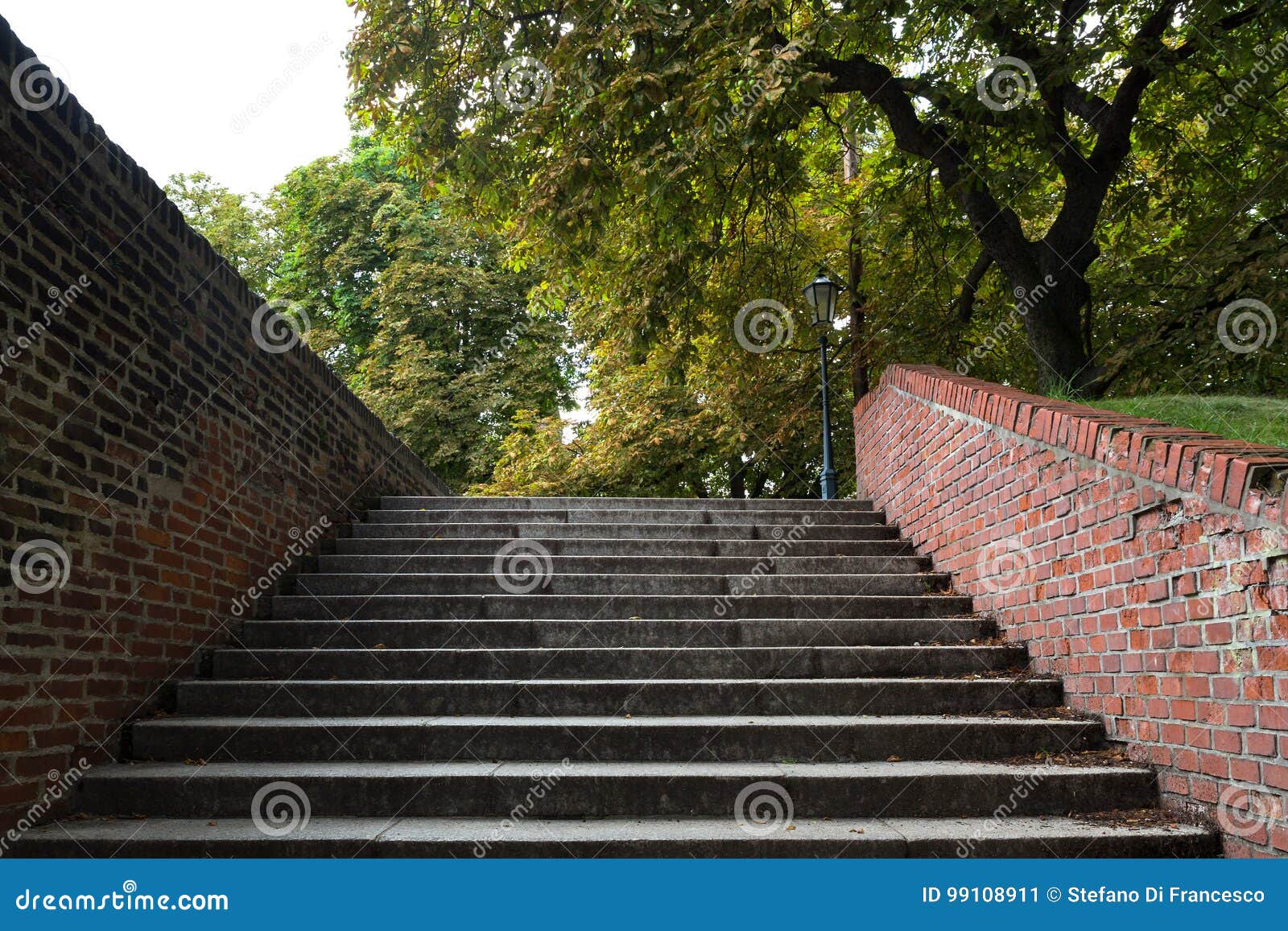 Too Many Steps in this Park! Stock Image - Image of natural, green ...