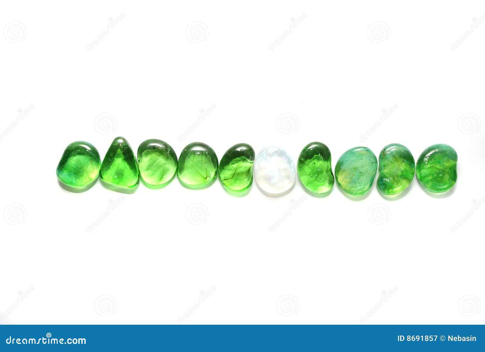 Some stones stock image. Image of green, objects, color - 8691857