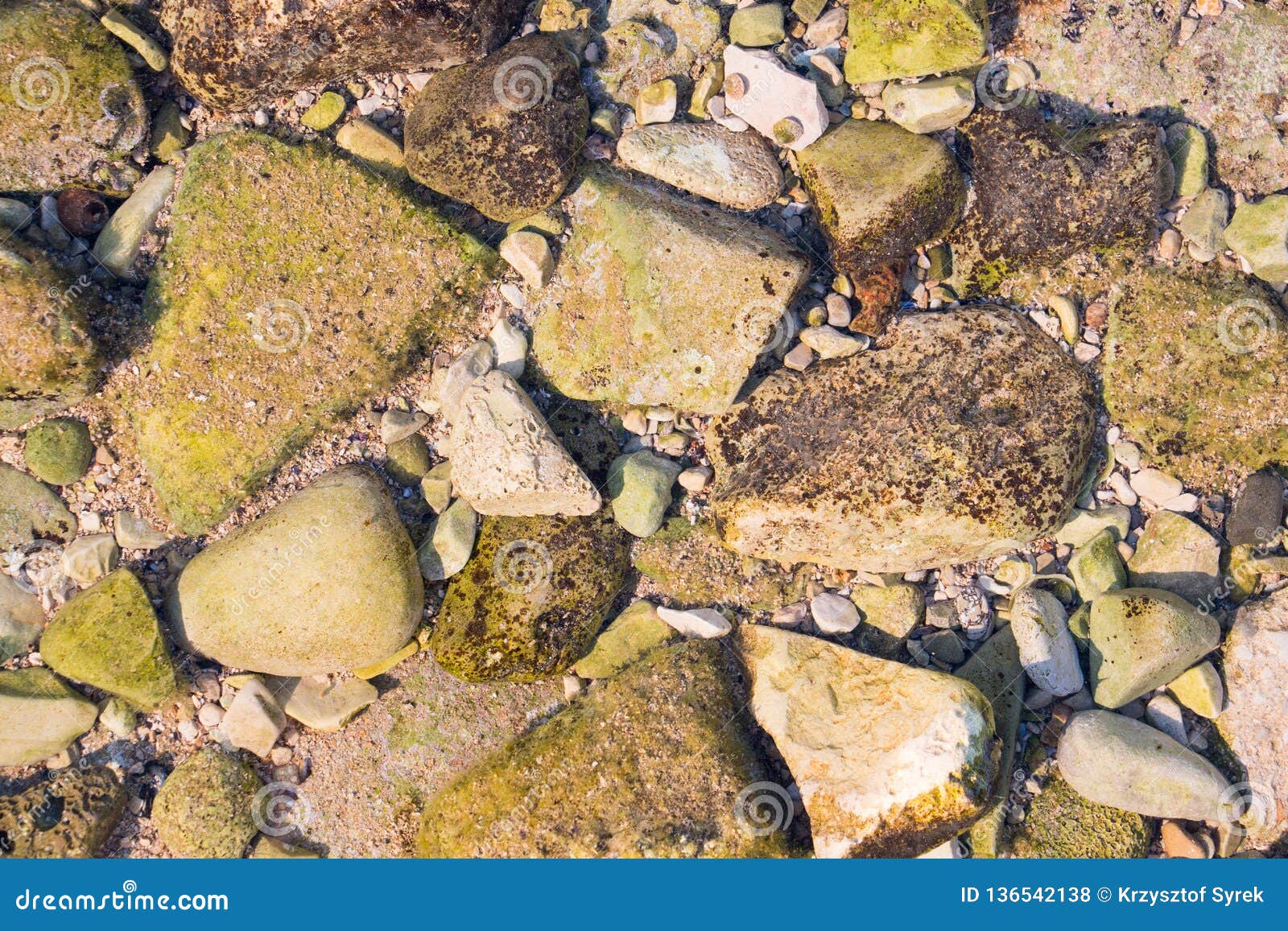 Some Stones of Diffrent Shapes and Sizes Stock Photo - Image of dark ...