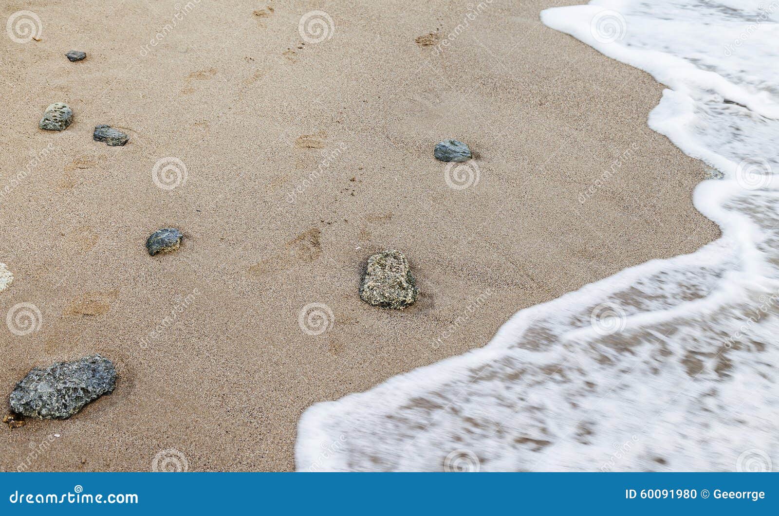 Some Stones on the Seashore Stock Photo - Image of summer, coastal ...