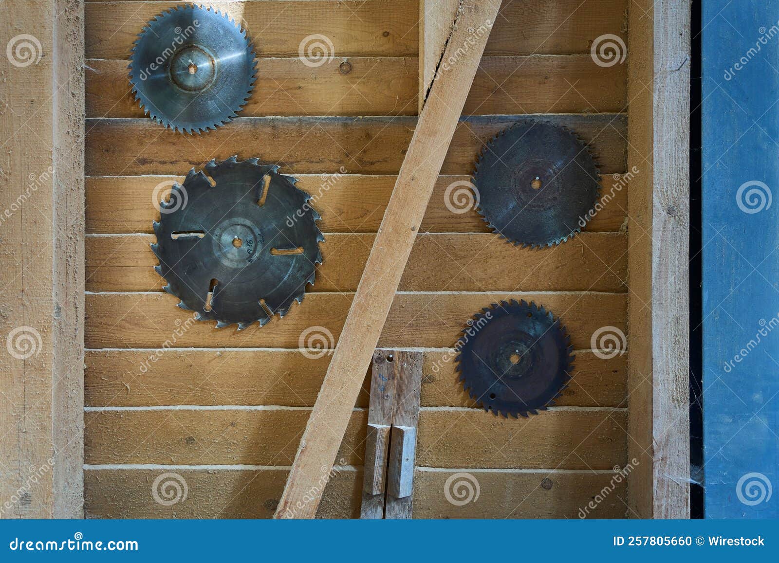 Tools and Details in a Old Sawmill Stock Photo - Image of industry ...