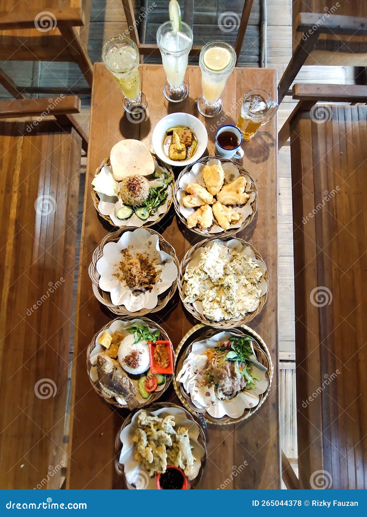 Some Typical Food from Java, Indonesia Joglo Stock Photo - Image of ...