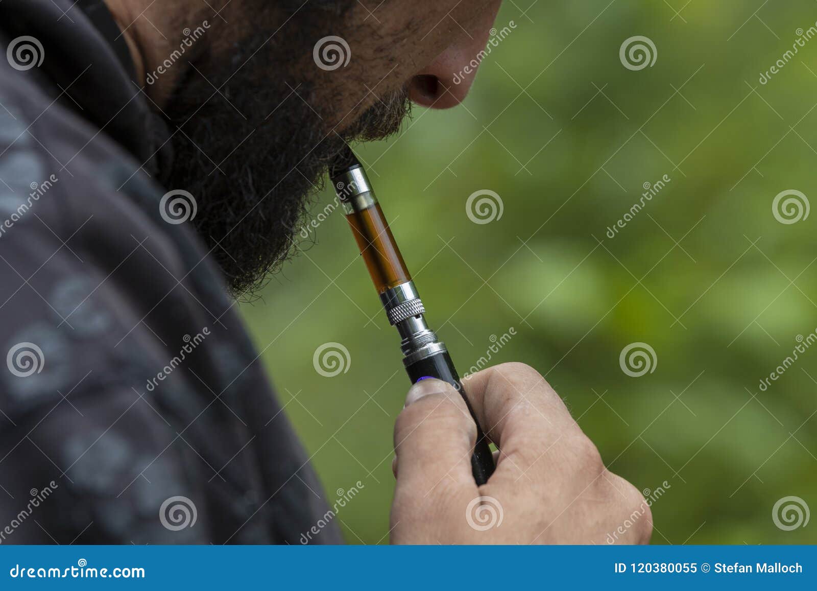 Someone Smoking Marijuana from a Vape Stock Image - Image of cannabis ...