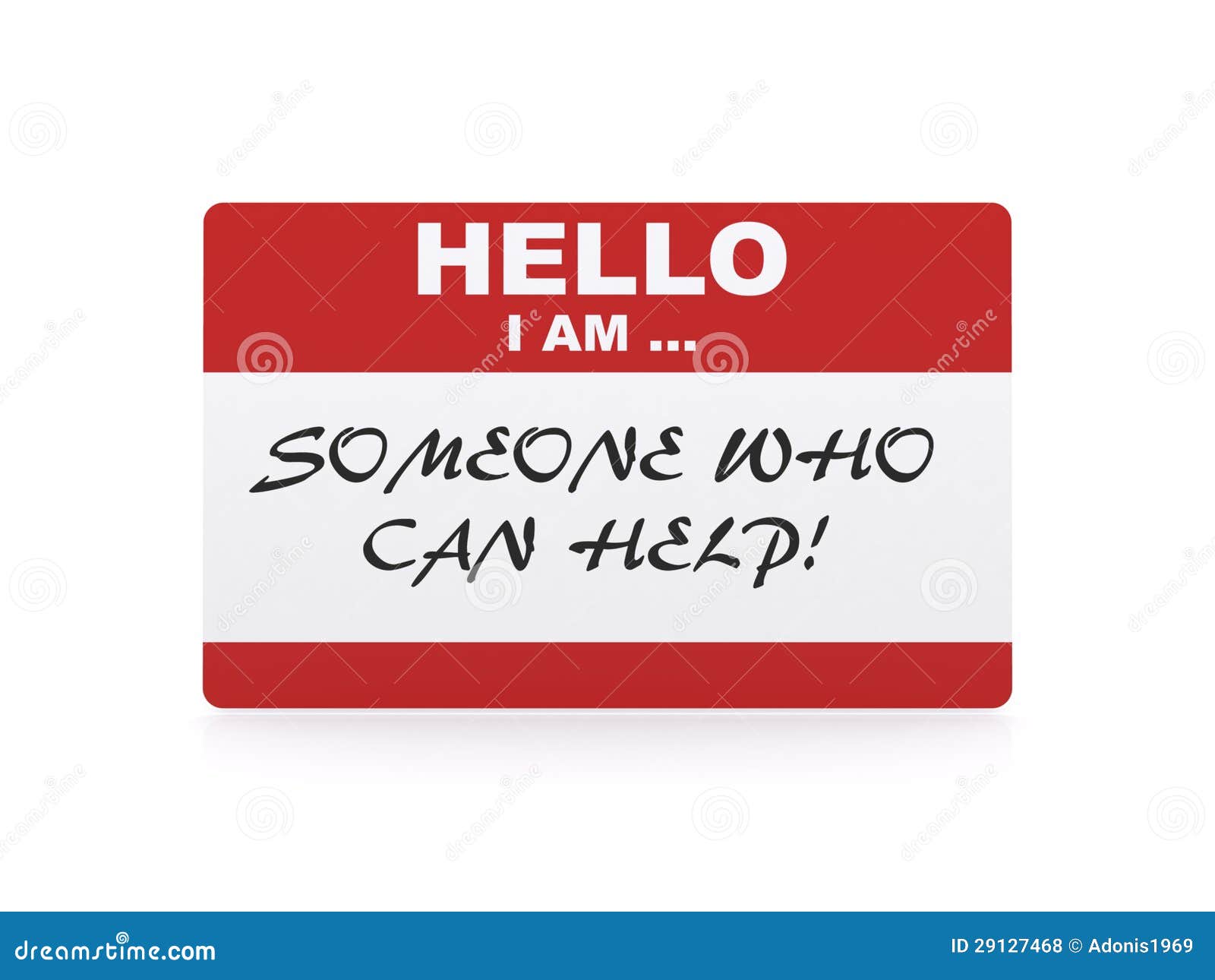 Someone who can help card stock illustration. Illustration of card ...