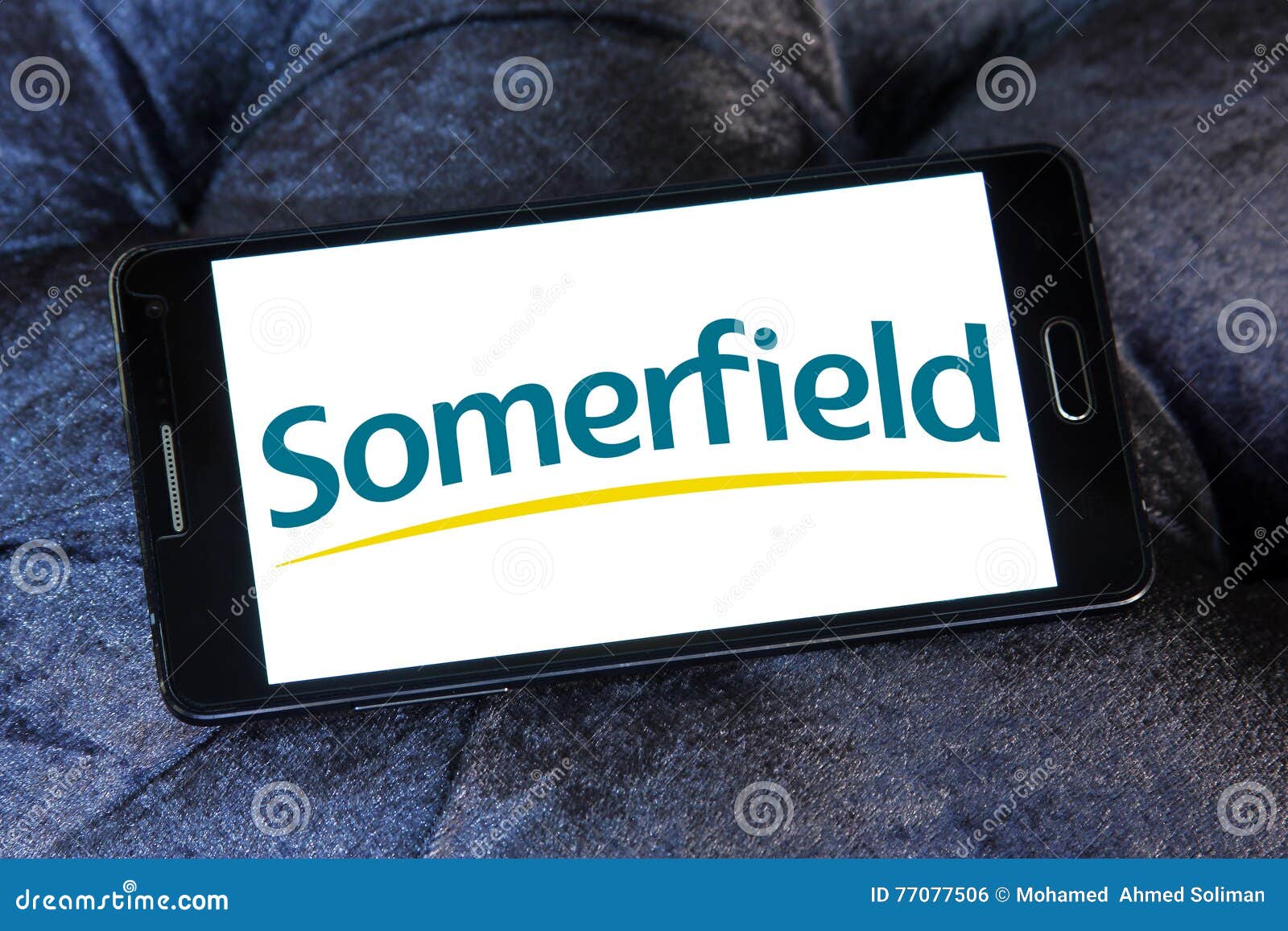 Somerfield store logo editorial photo. Image of commercial - 77077506