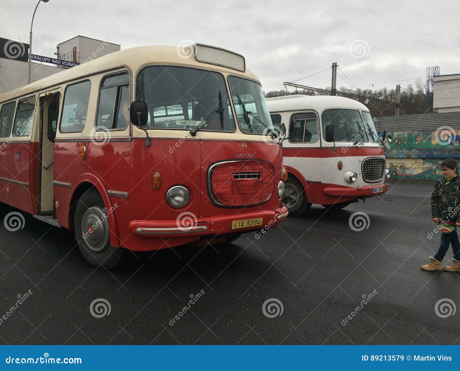 Something of Bus and One Special Car Editorial Stock Image - Image of ...