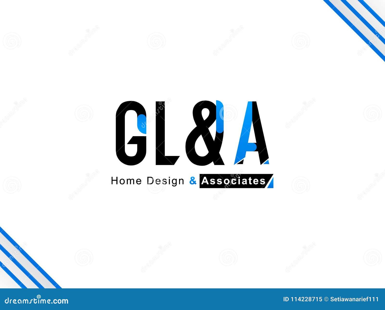 G L and a Logo Design stock vector. Illustration of estate - 114228715