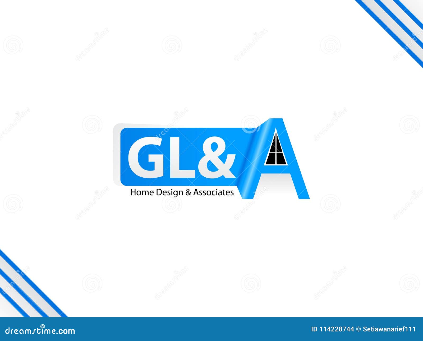 G L and a Logo Design stock vector. Illustration of concept - 114228744