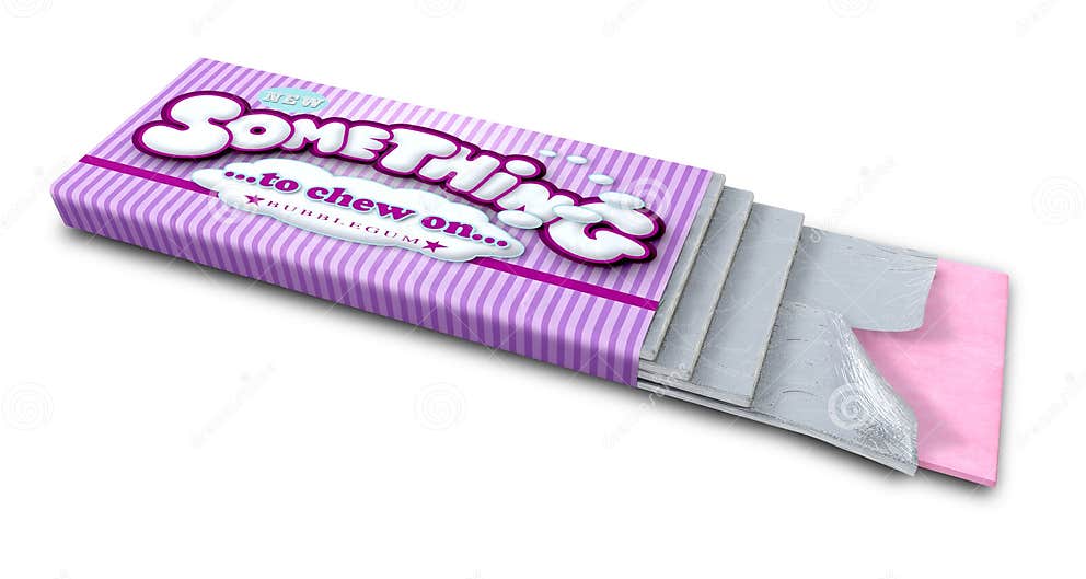 Something To Chew on stock illustration. Illustration of mull - 25744176
