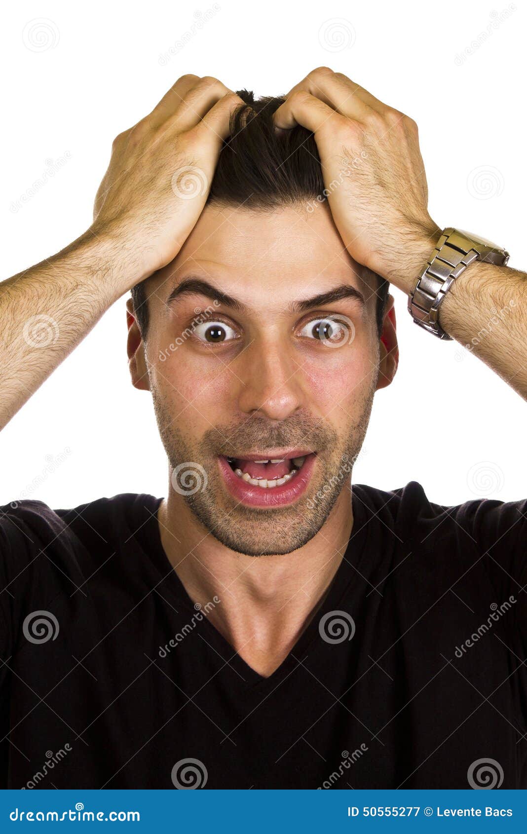 Something went wrong stock image. Image of descent, portrait - 50555277