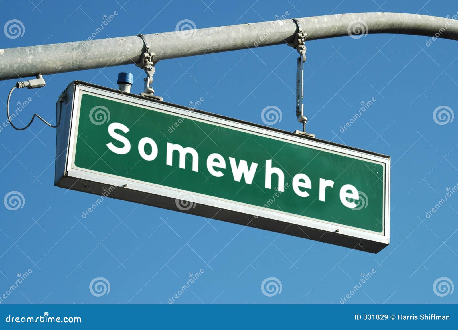Somewhere sign stock image. Image of places, destination - 331829