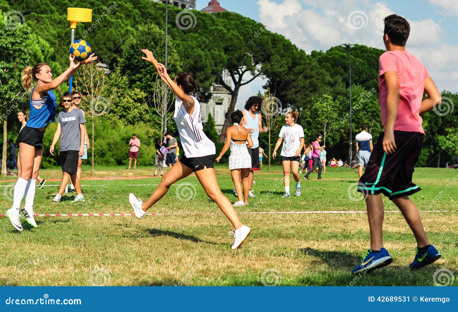 Sommer Korfball-Ereignis in Istanbul Redaktionelles Foto - Bild von ...