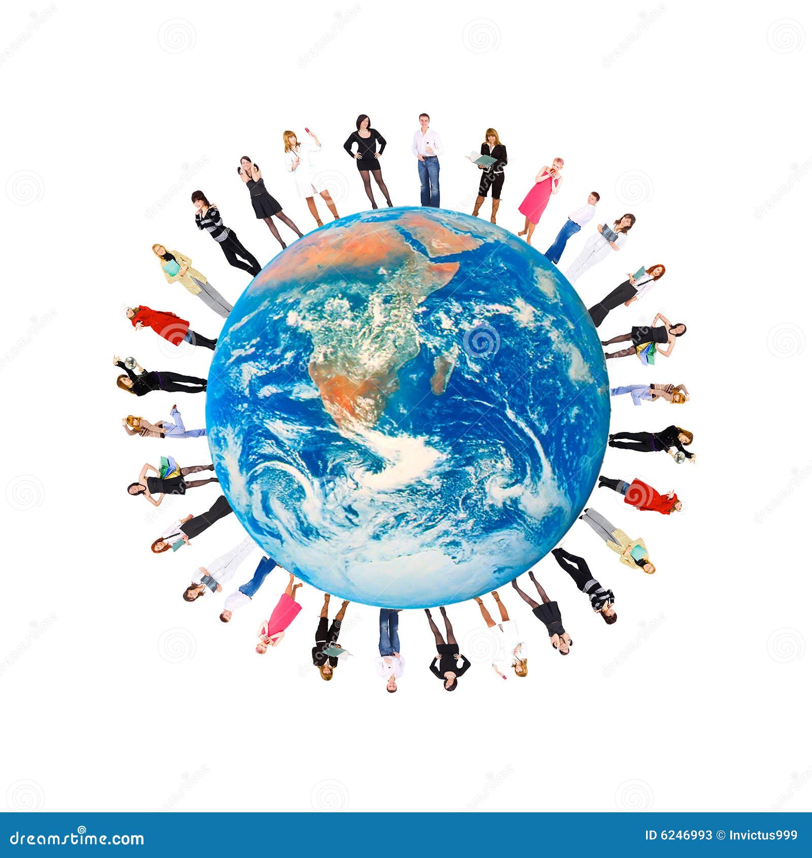 Somos el mundo stock de ilustración. Ilustración de arte - 6246993