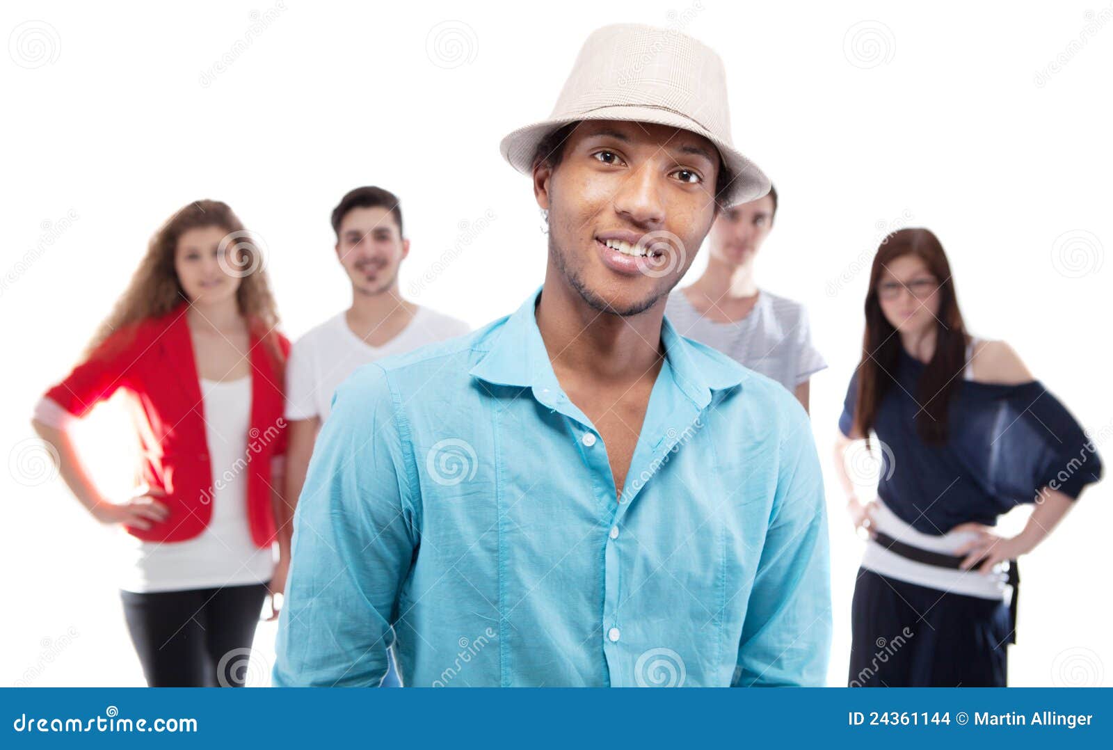 Somos grandes personas foto de archivo. Imagen de ocasional - 24361144