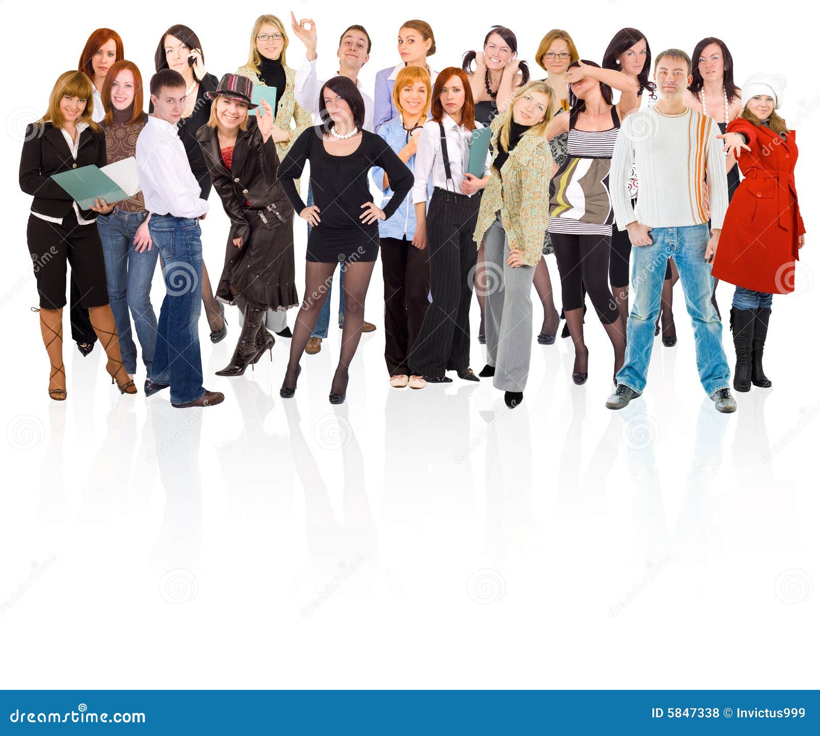 Somos una personas foto de archivo. Imagen de aislado - 5847338