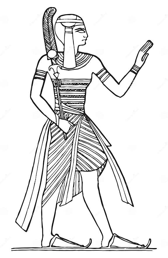 Son of Ramses III. Set of Egypt Labels and Elements. Vector Set ...