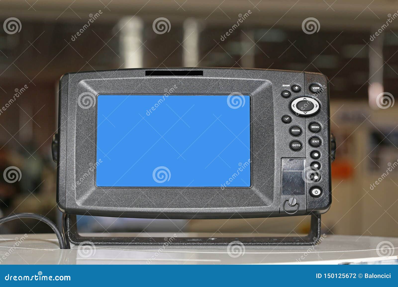 Sonar stock photo. Image of display, compass, instrument - 150125672